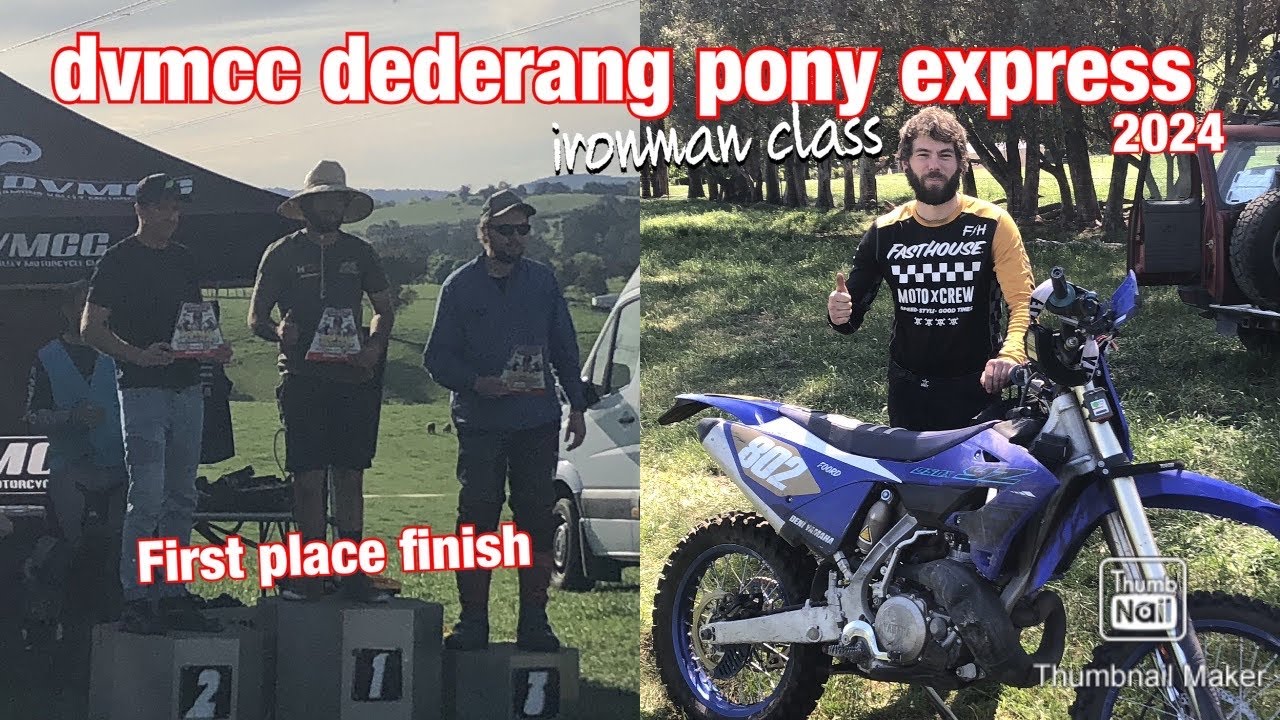 Dederang enduro 2024 1st in ironman class - 2 full laps - YouTube