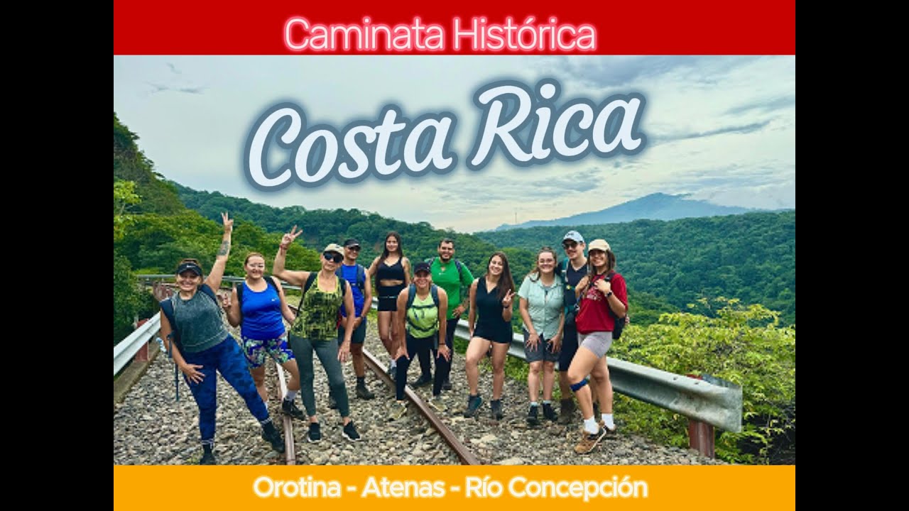 Costa Rica, caminata entre cantones Orotina - Atenas - YouTube