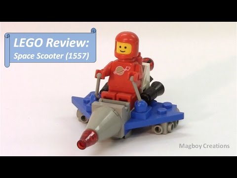 Legoland Space Review 1557 Space Scooter - YouTube