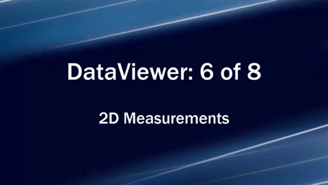 6 2D Measurements - YouTube