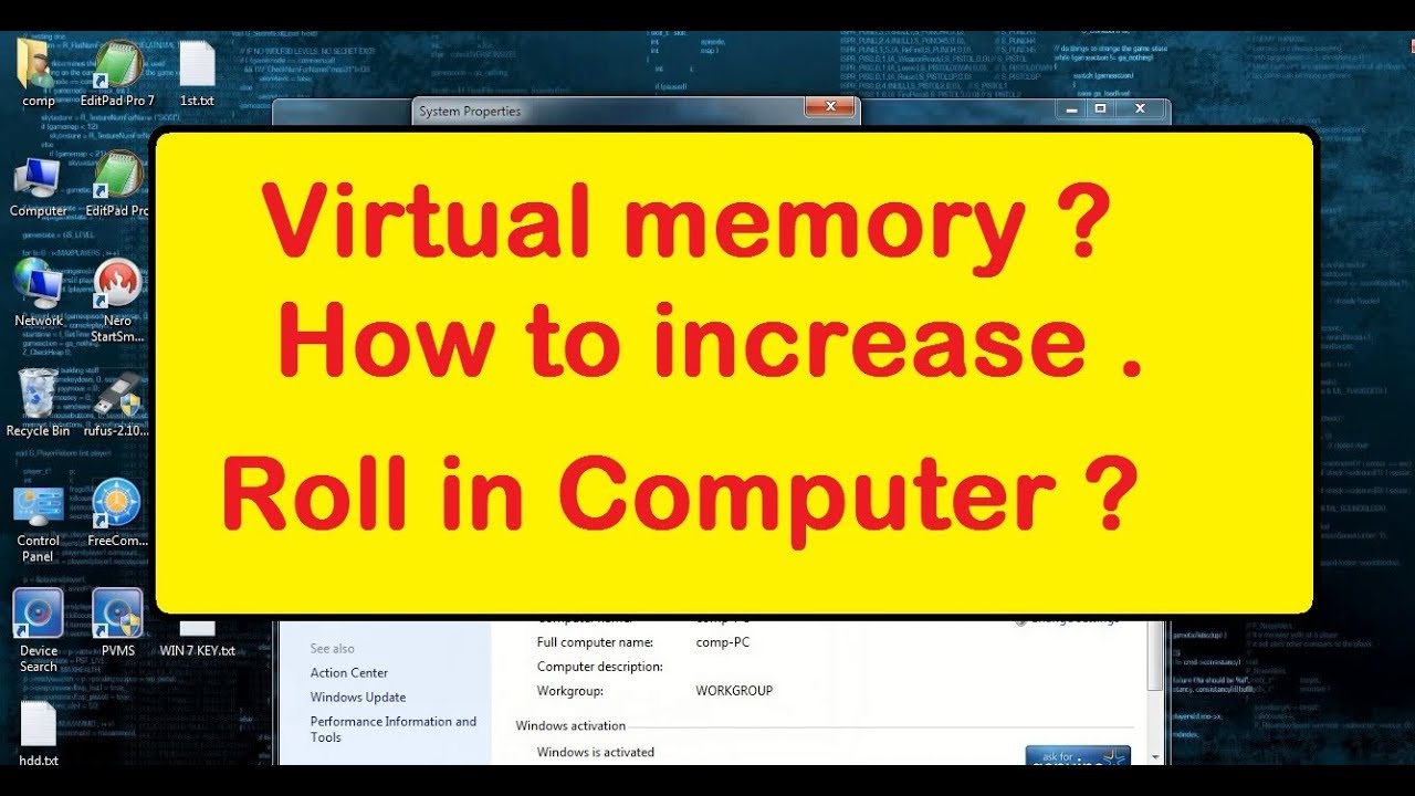 What Is Virtual Memory In Computer How To Increase Roll Of Virtual What Is Virtual Memory In Computer How To Increase Roll Of Virtual
