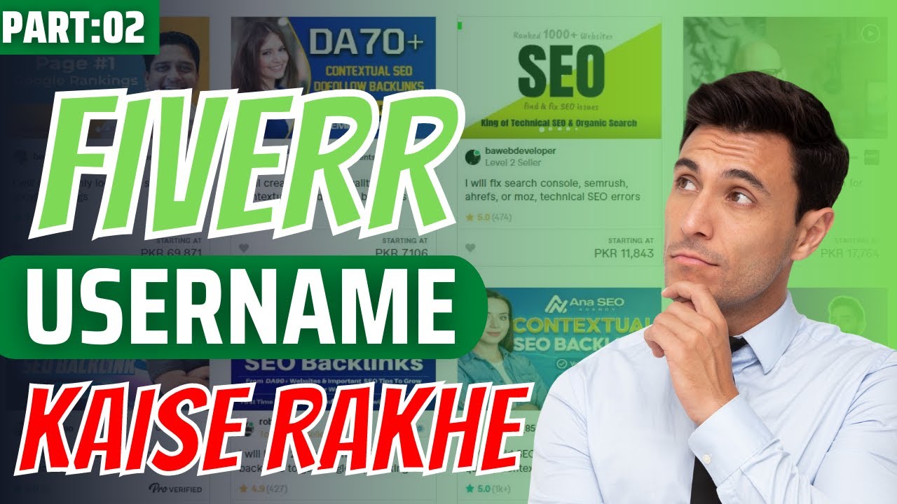 Fiverr username kaisa kare 2023 | How to select fiverr Username [Part#2 ...