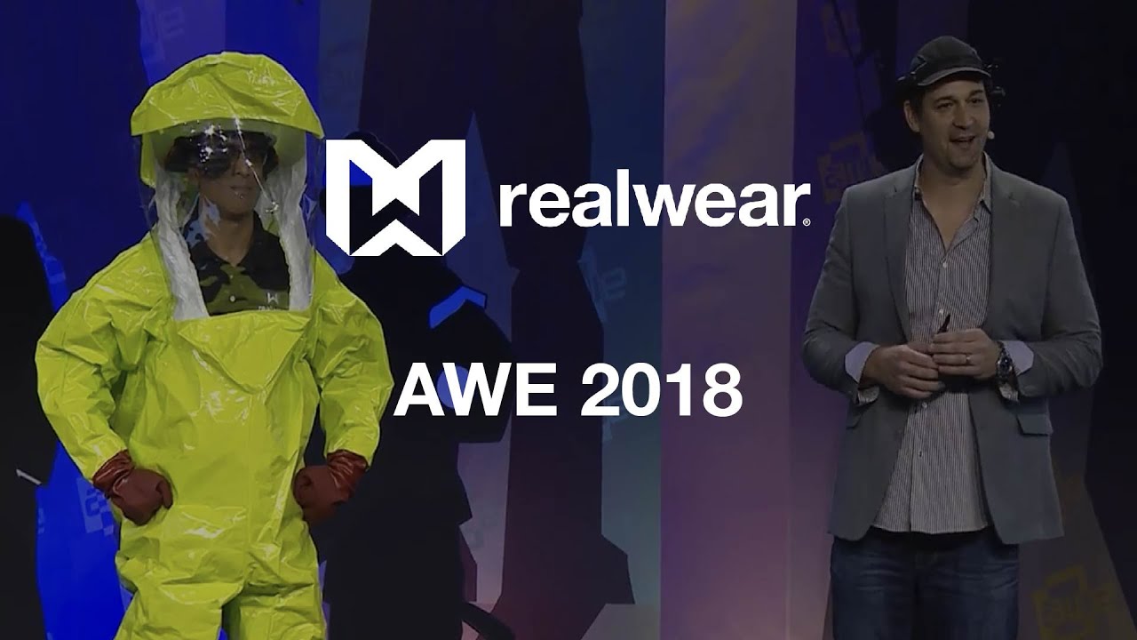RealWear Presenting at the 2018 AWE Press Conference - YouTube