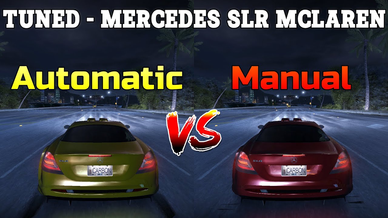 Tuned Mercedes-Benz SLR McLaren - Automatic vs Manual | Need for Speed ...