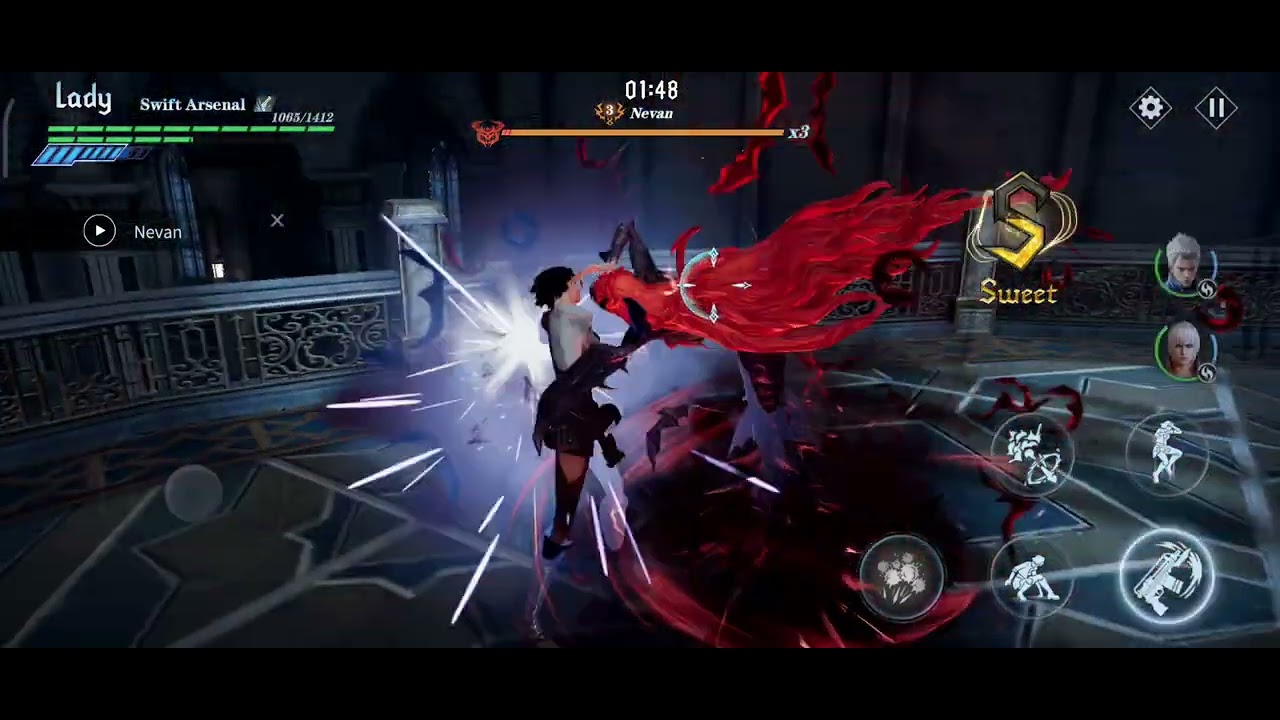 Devil May Cry: Peak of Combat - Nevan Boss Fight - YouTube