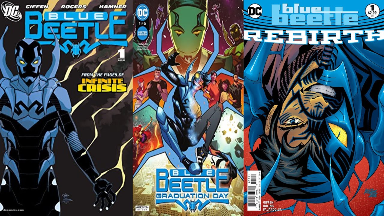 The Comics of Jamie Reyes (Blue Beetle) - YouTube