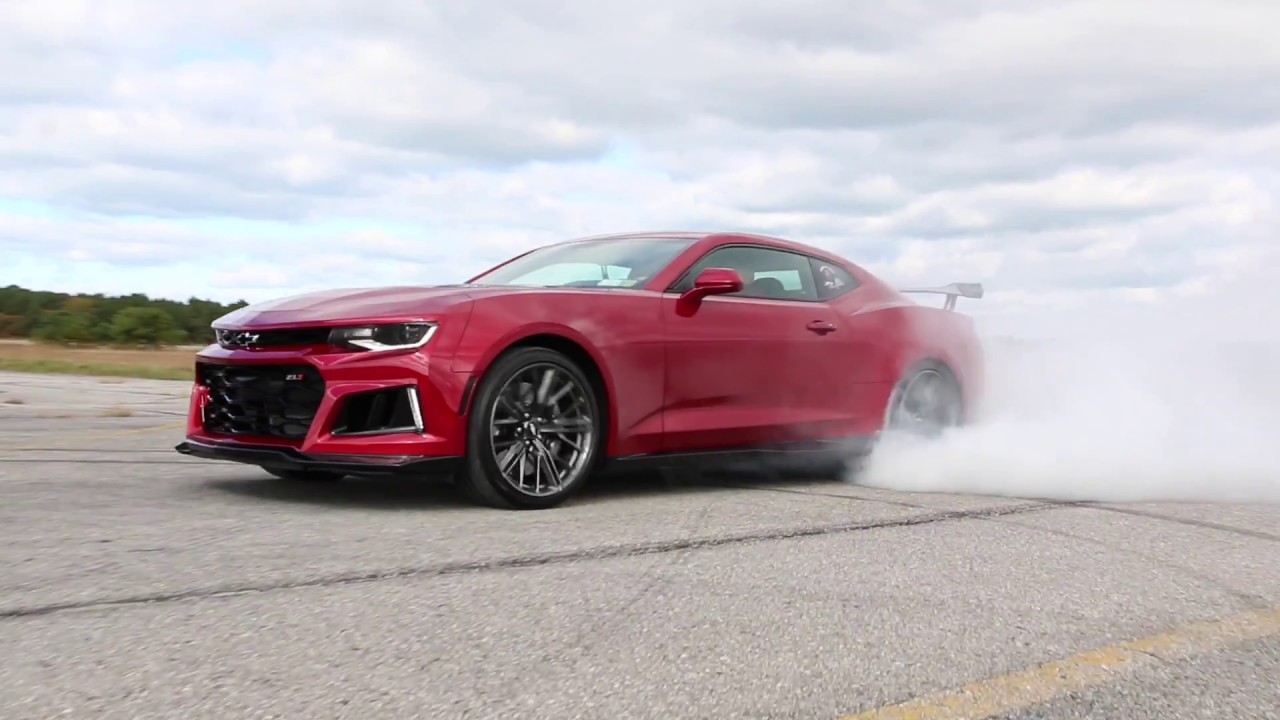 Killer 2017 Camaro Zl1 Burn Out Youtube