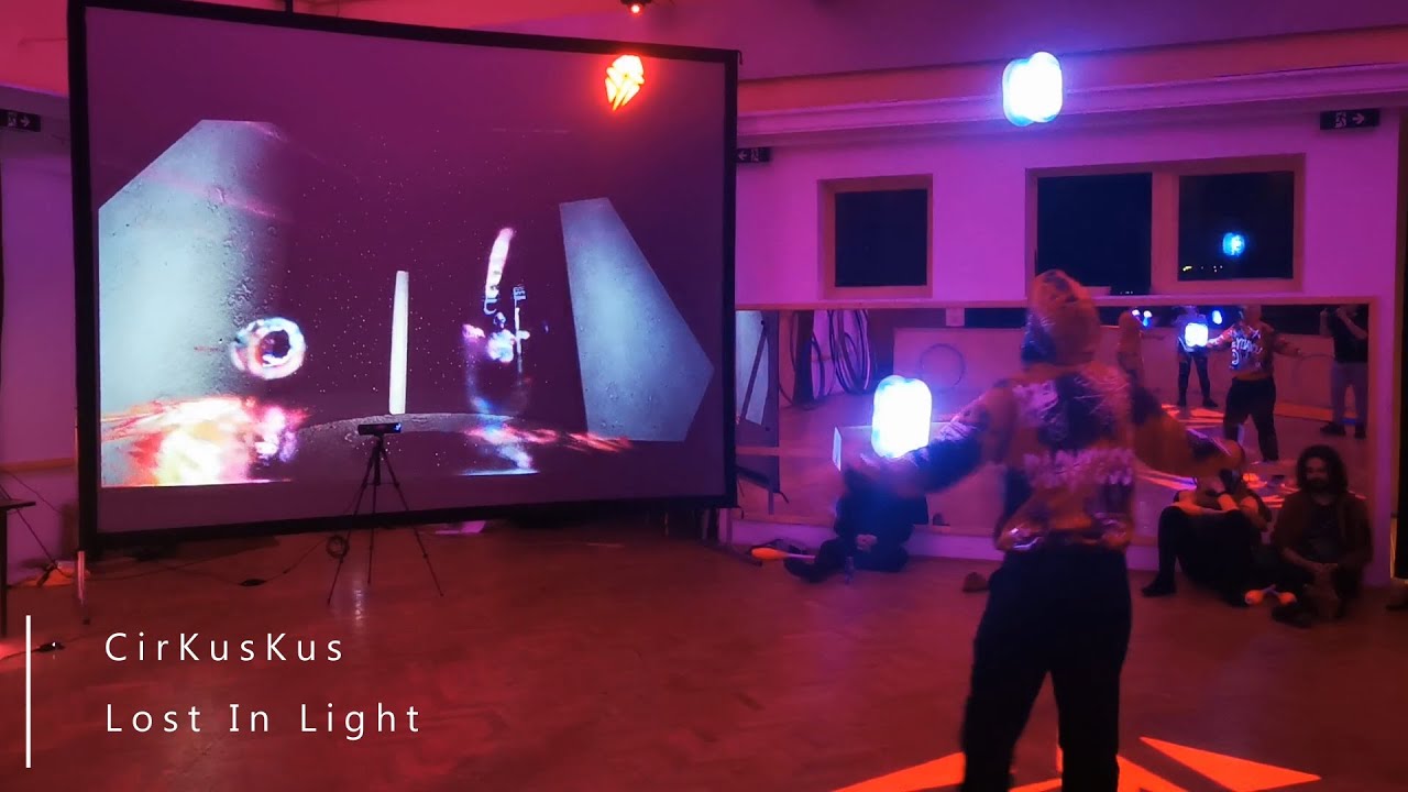 LOST IN LIGHT @ World Circus Day 2023 - YouTube
