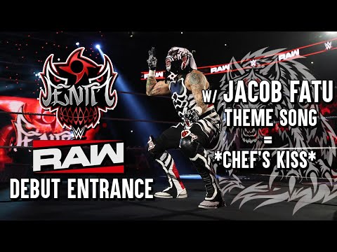 Penta WWE Raw Debut Entrance + Jacob Fatu Theme Song = 🔥 - YouTube