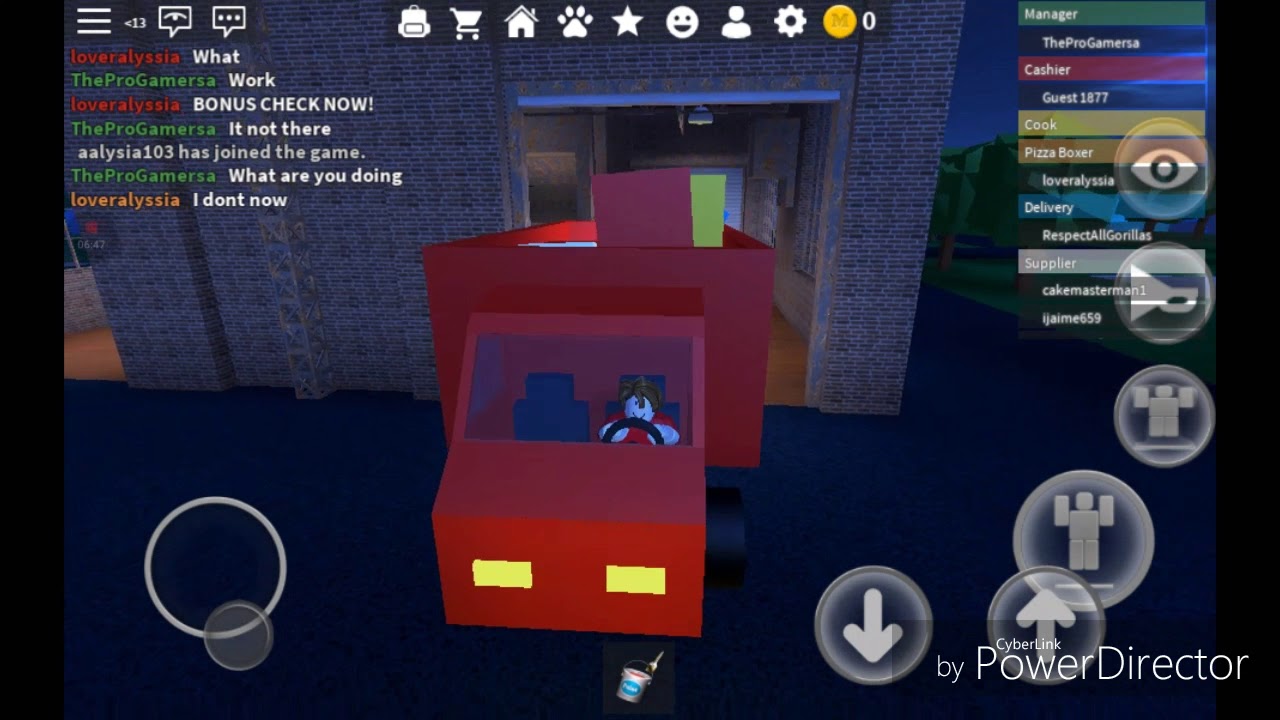 Roblox pizza delivery - YouTube