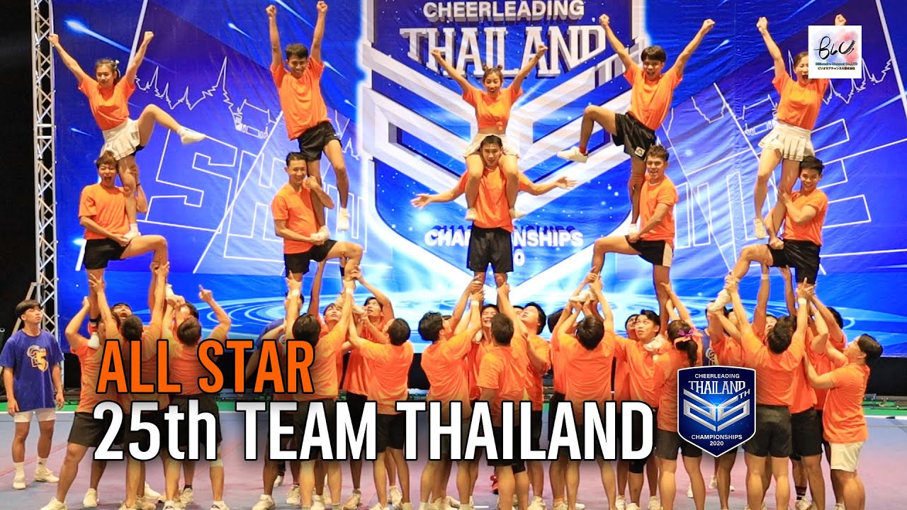 ALLSTAR 25th TEAM THAILAND @ 25th Cheerleading Thailand Championships ...