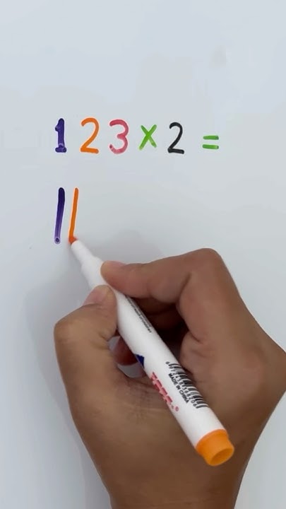 Magic multiplication trick #maths #tabletrick #multiplication - YouTube