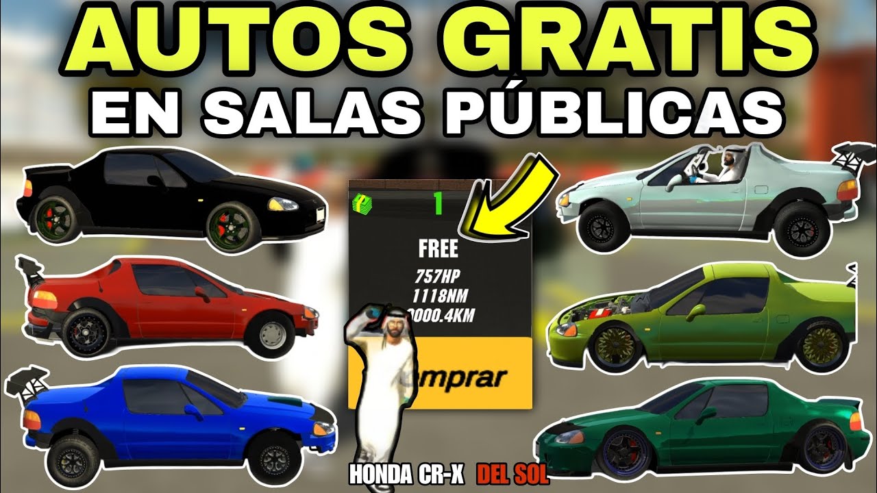 REGALANDO☝🏻🤓 EL NUEVO HONDA DEL SOL👏🏻🗿 EN CADA MAPA EN Car Parking ...
