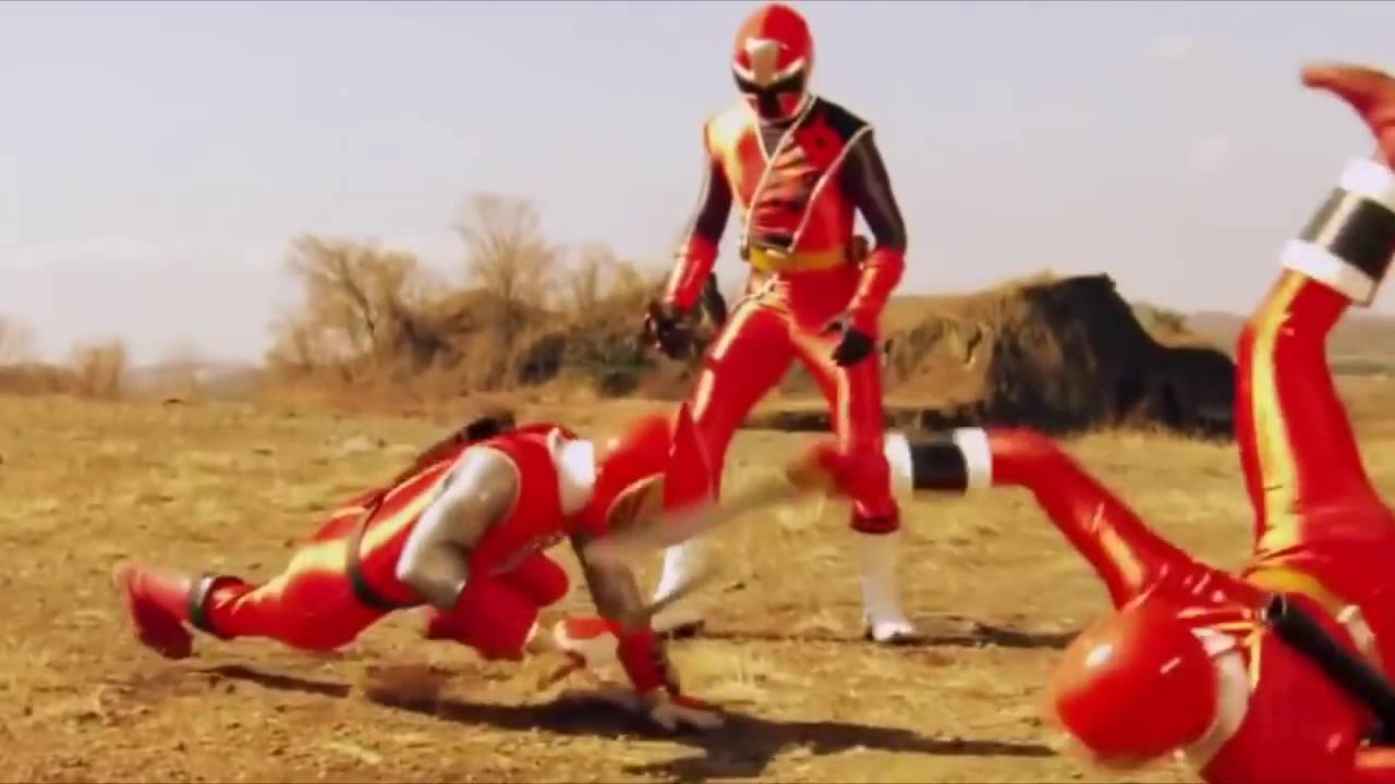 Power Rangers Ninja Steel Ninja Storm and Alien Ranger Team Up - YouTube