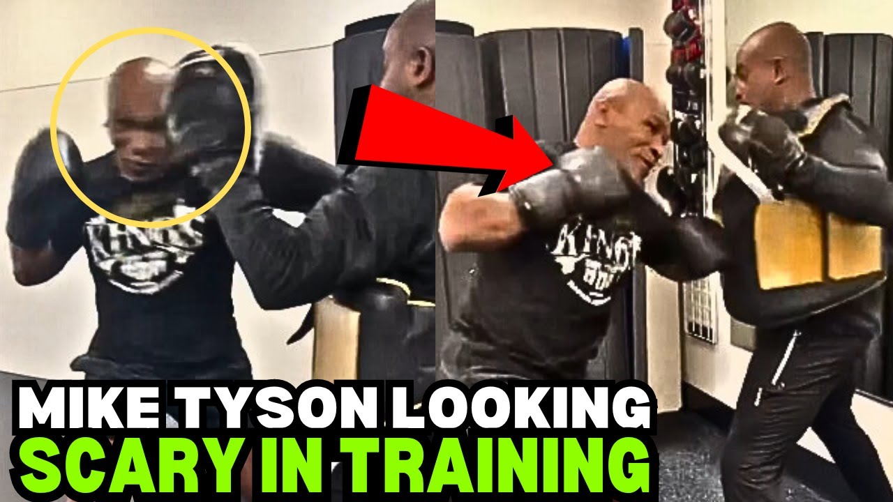 Mike Tyson INSANE Training For Jake Paul (NEW VIDEO) - YouTube