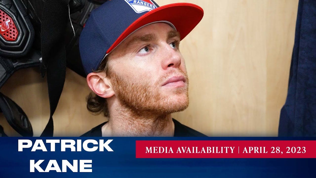 New York Rangers: Patrick Kane Media Availability | Apr. 28, 2023 - YouTube