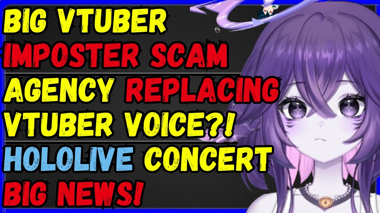 Megalodon Vtuber imposter?!, Agency changes Vtuber voice?, Hololive big ...