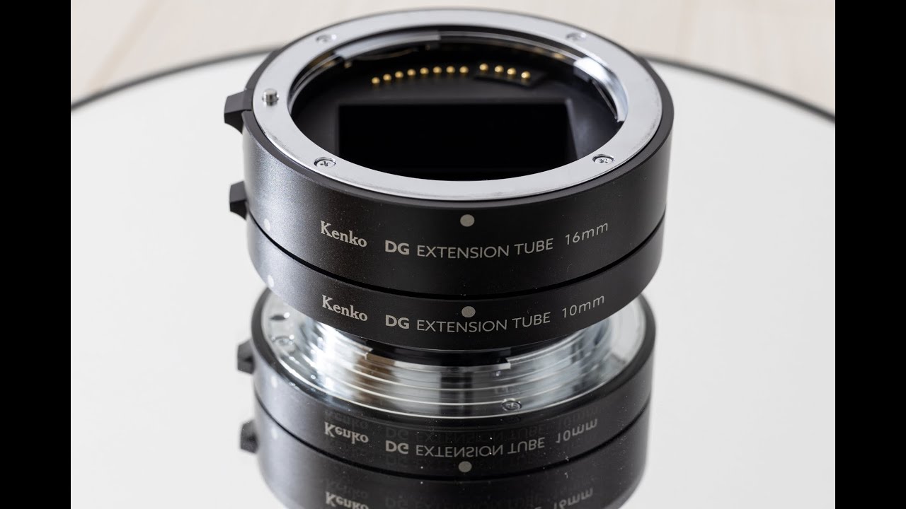 Kenko extension tube for Canon RF Mount/겐코 익스텐션튜브(접사링) 리뷰!! - YouTube