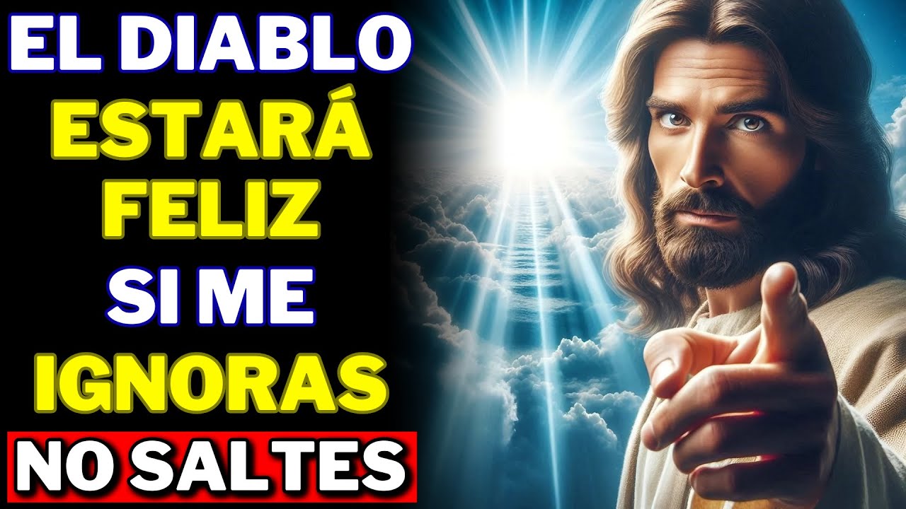 Dios habla: No me ignores - El diablo no quiere que escuches esto ...