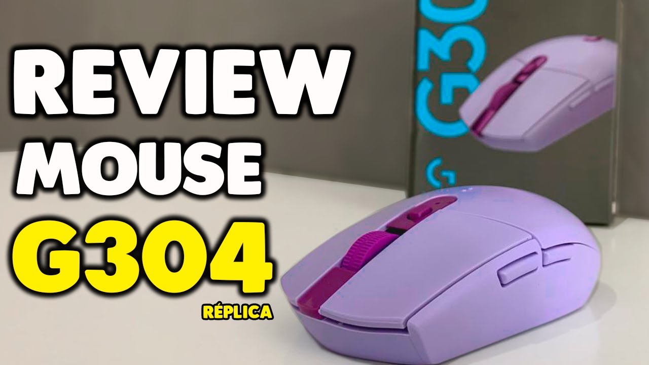 REVIEW LOGITECH G304 REPLICA DO ALIEXPRESS! SERÁ SE VALE A PENA, O ...