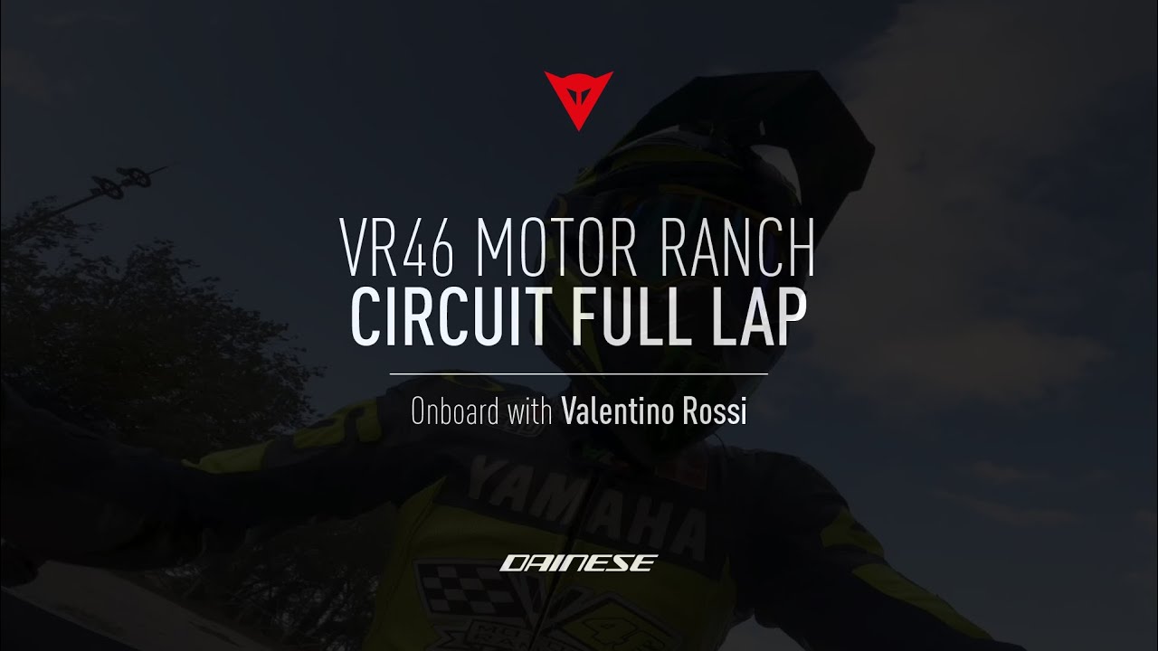 VR46 Motor Ranch circuit FULL LAP | Onboard with Valentino Rossi - YouTube