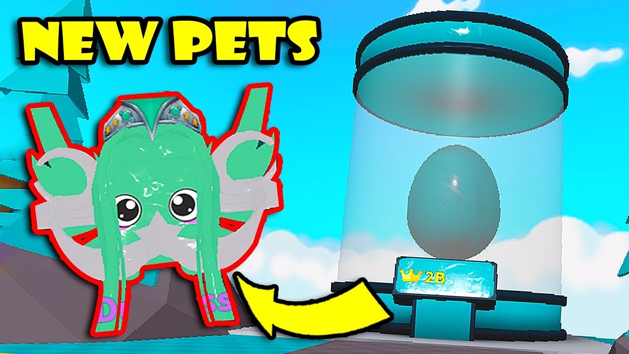 Spent All Crowns For NEW Egg + MOON Pets in New UPDATE Saber Simulator ...