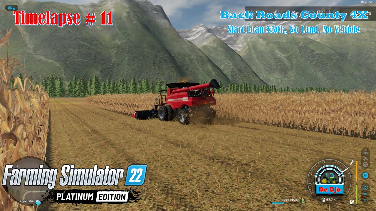 FS22 Back Roads County 4X || Farming Simulator 22 || Let's Play Start ...