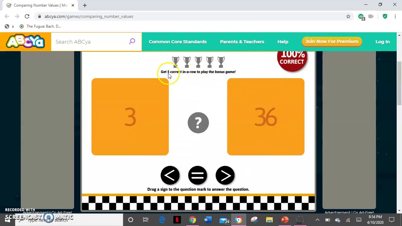 ABCya Coparing Place Value Game How To - YouTube