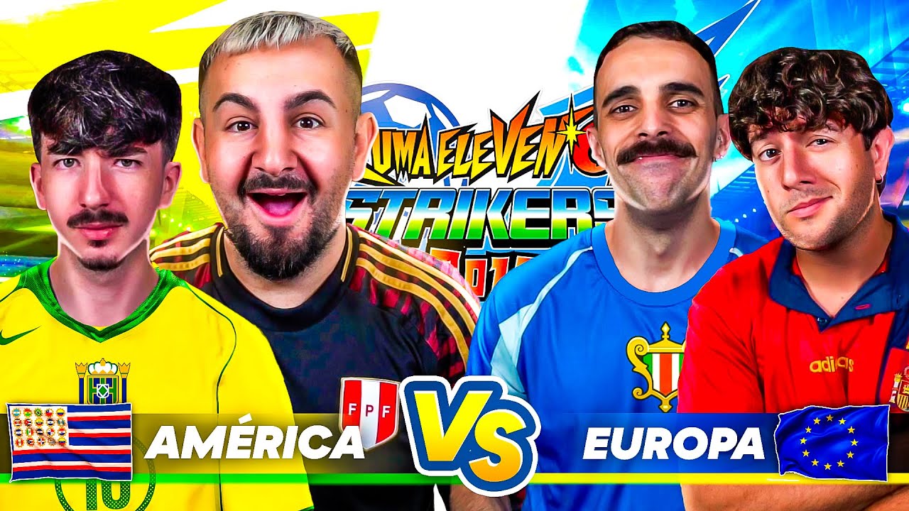 AMERICA VS EUROPA en INAZUMA ELEVEN STRIKERS - YouTube