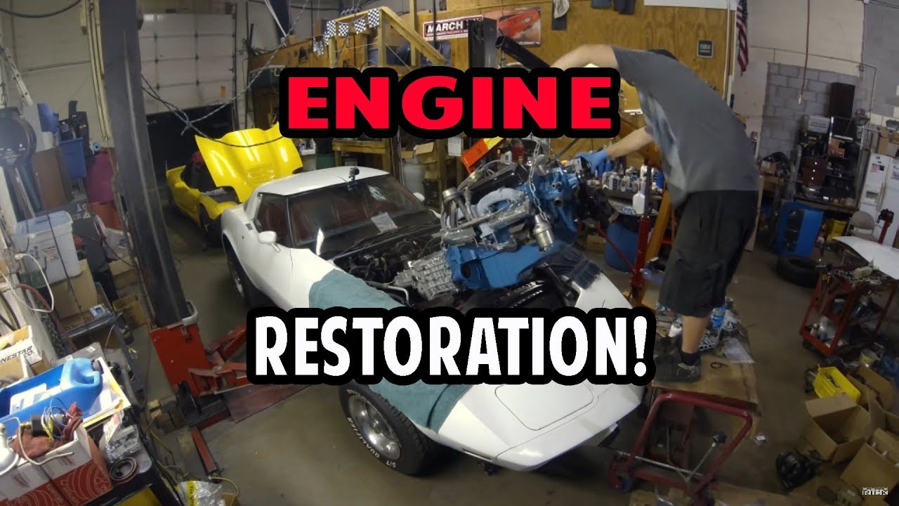 Restoring an L82 Corvette Engine 1979 - YouTube