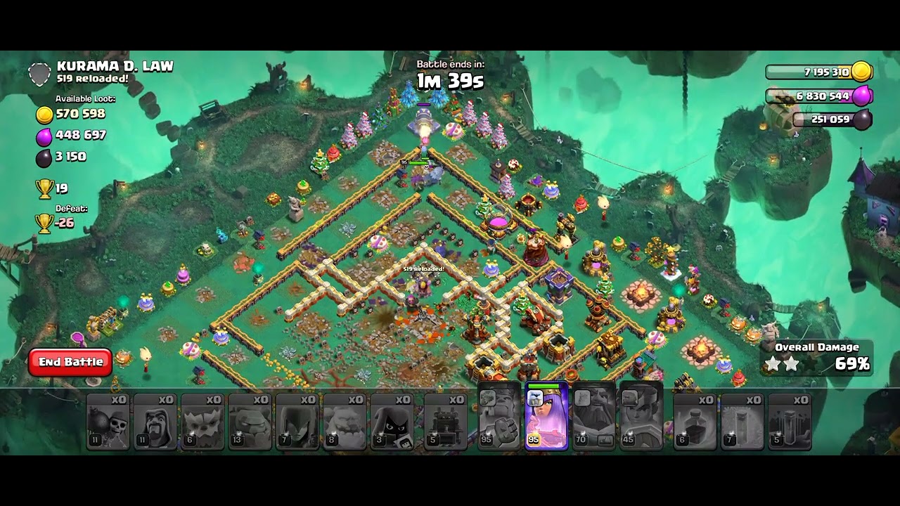 COC - Attack 63 lol attack, clash of clans,ground attack, #coc # ...