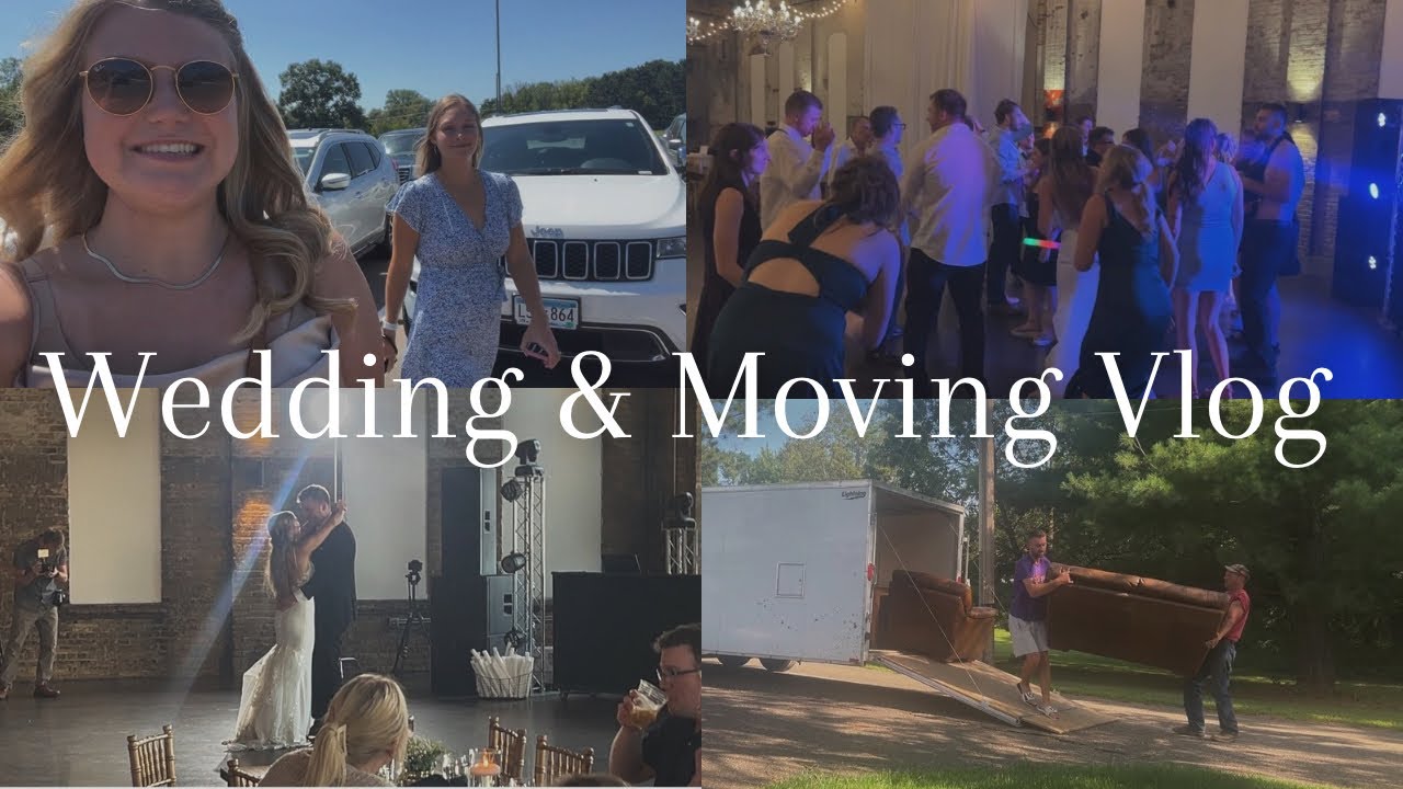 Zimmerman Wedding & Moving Vlog! - YouTube