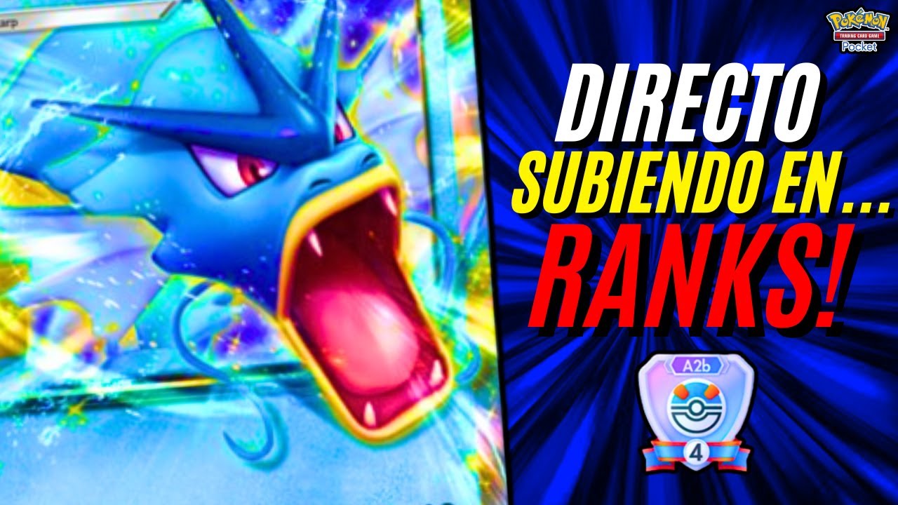🔥📈 ¡Subiendo de RANGO y DOMINANDO en Pokémon TCG Pocket! - YouTube