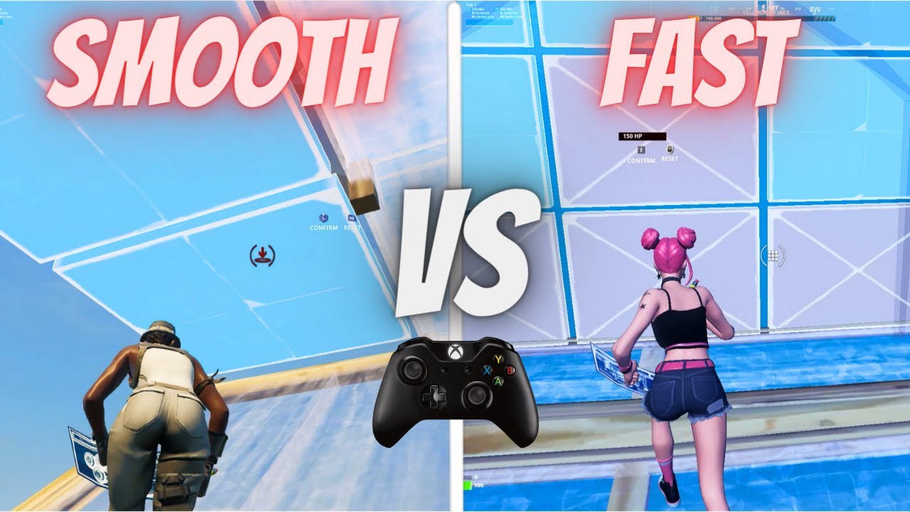 I tried SMOOTH VS FAST Controller Settings in Fortnite - YouTube