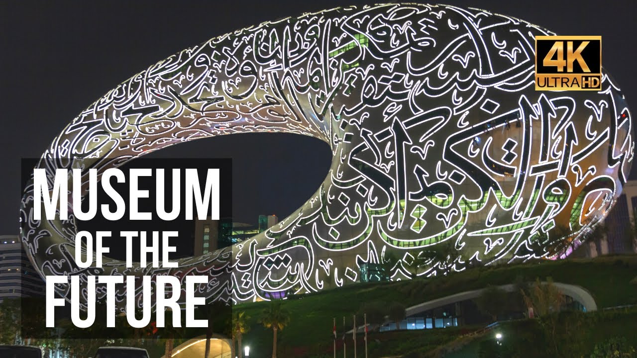 [4K] The Museum of the Future Dubai Inside the Most Beautiful Building ...