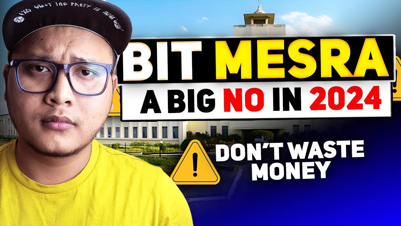 BIT Mesra...an Honest Review🔥| is It worth for B.Tech Computer Science in 2025? JEE Cutoff 🔥 ...