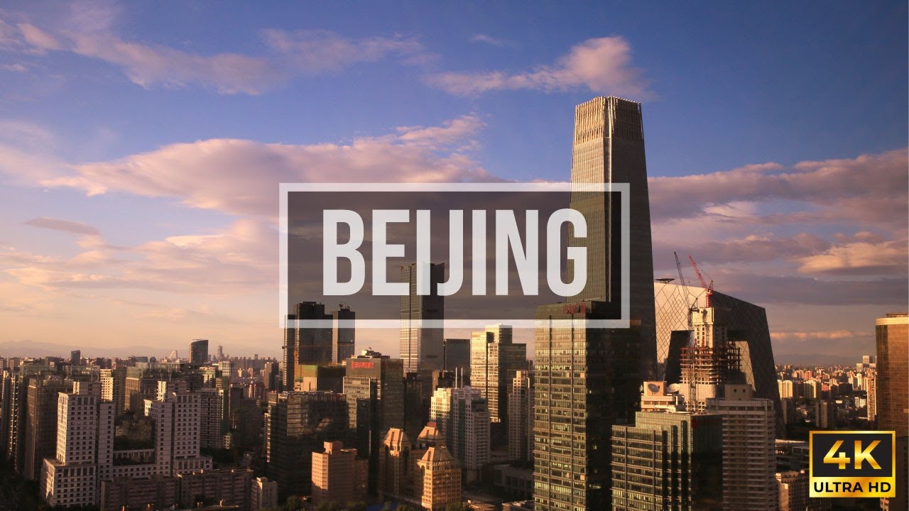 Flying Over Beijing 4K – Forbidden City, CBD Skyline & More - YouTube