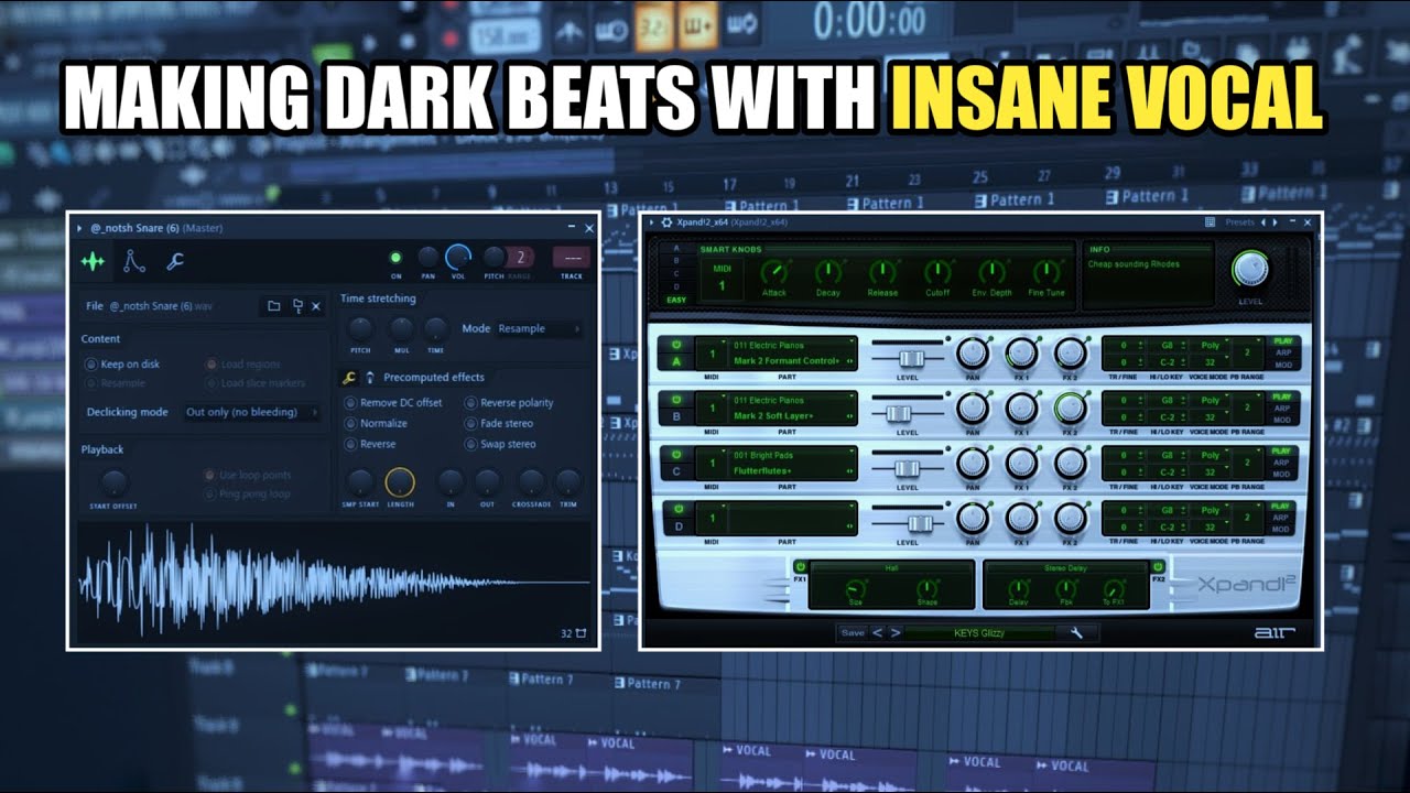 How To Make Dark Beats Like Cubeatz , Southside (21Savage, Nardo Wick ...