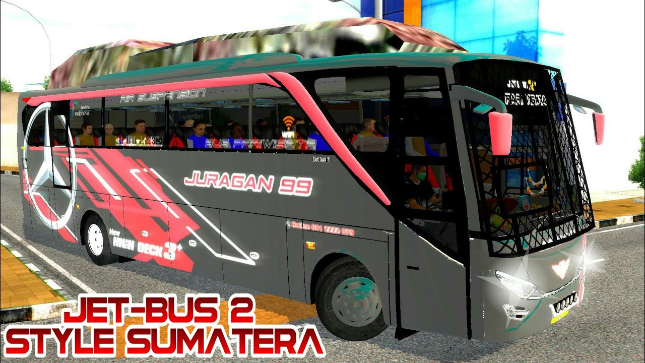 MOD BUS JB2 BISA JADI CHASSIS || MOD BUSSID BUS TERBARU FULL ANIM FREE ...