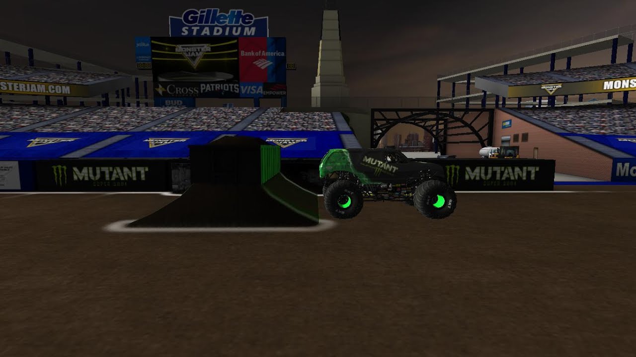 RoR Monster Jam Mutant (LeDuc) 2017 Foxborough 2017 Freestyle - YouTube