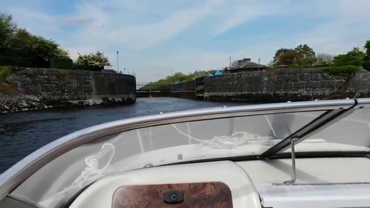 Victoria Lock on the River Shannon - YouTube