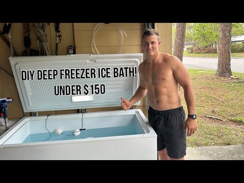 DIY Ice bath/ cold plunge under $150 - YouTube