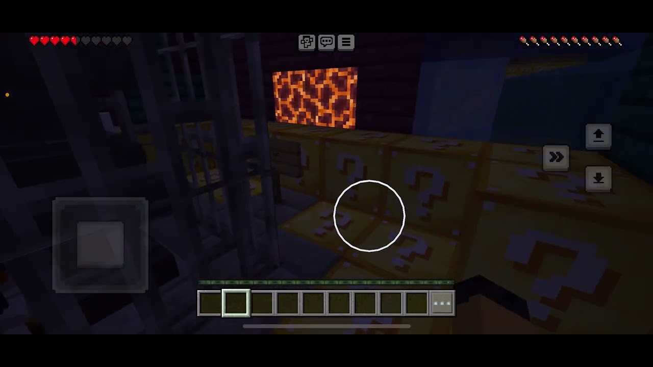 Playing on a big Minecraft LUCKY BLOCK SERVER! - YouTube