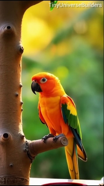 Trapped Parrot Flies Free A Gentle Rescue Story#ParrotRescue# ...