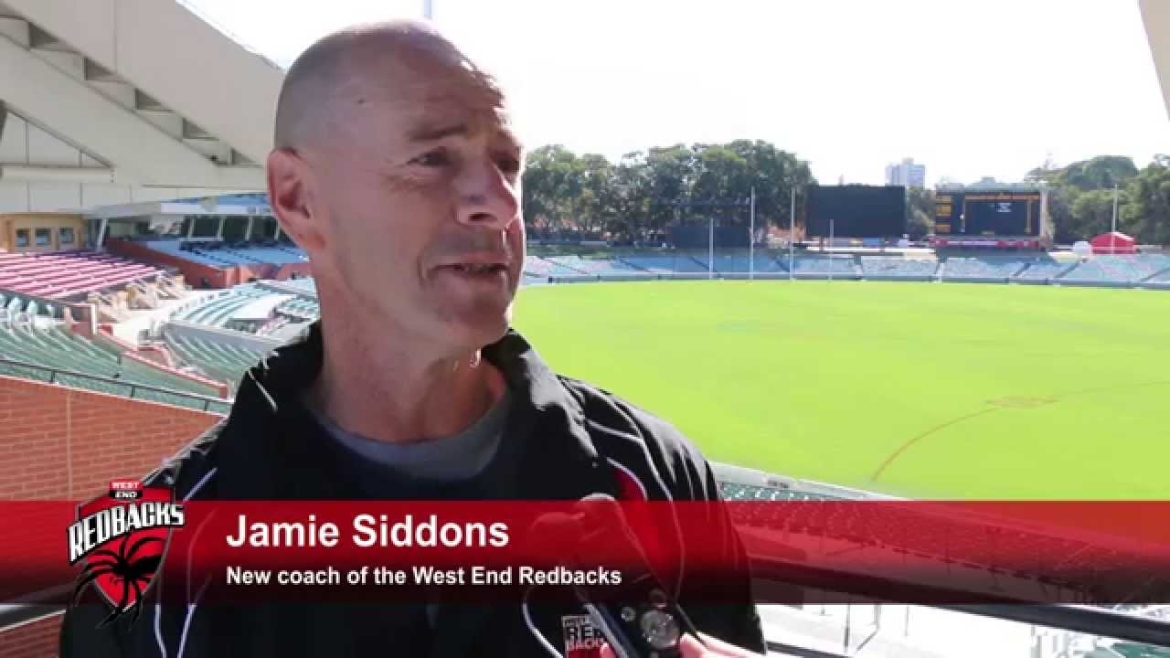 Jamie Siddons appointed Redbacks Head Coach - YouTube