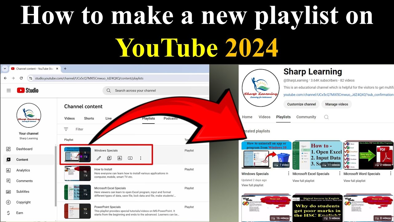 How to make a new playlist on YouTube || YouTube Specials - YouTube