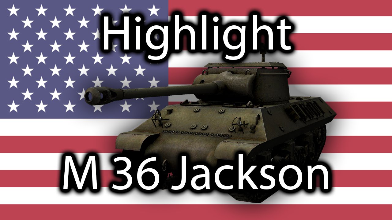 World of Tanks - Stream highlight - M 36 Jackson - YouTube