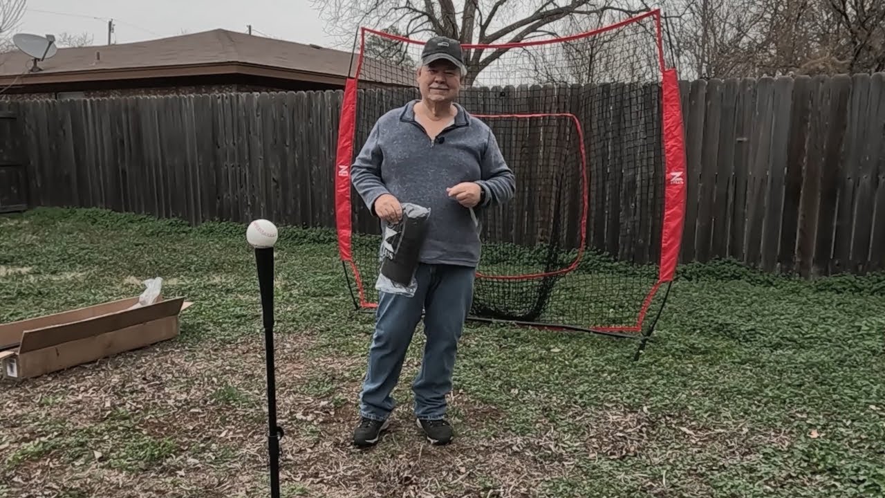 ZELUS Baseball Net Kit with Baseball Tee and Sock Net Unboxing & Review ...