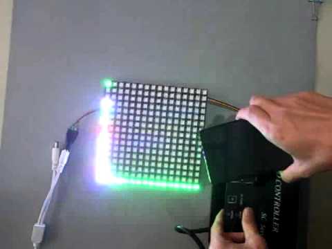 How to program the music interactive pixel LED controller #2 - YouTube
