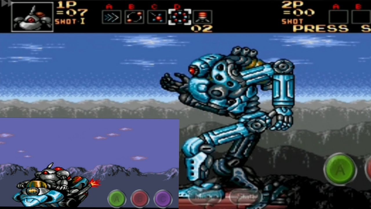 Contra Hard Corps 16 Bit Game Ending 3 - YouTube